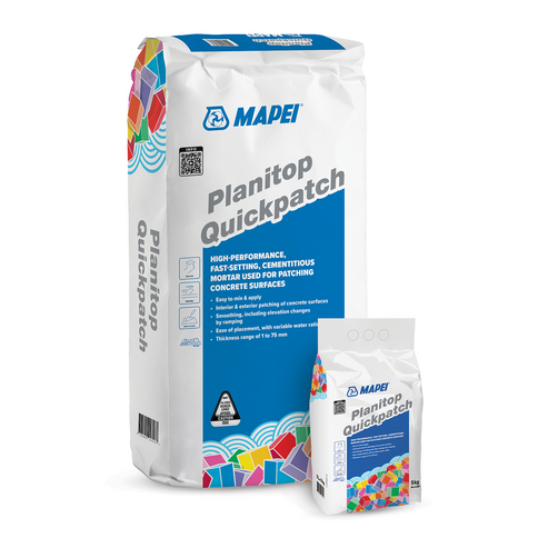 Mapei Planitop QUICKPATCH 20kg High-Performance, High-Flow Concrete Pa ...