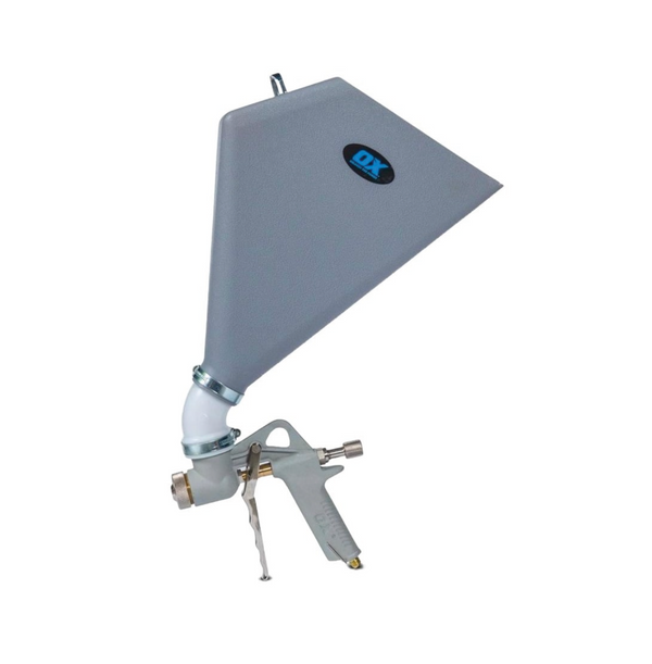 OX Trade Square Hopper Gun With airflow regulator and 45º elbow – All ...