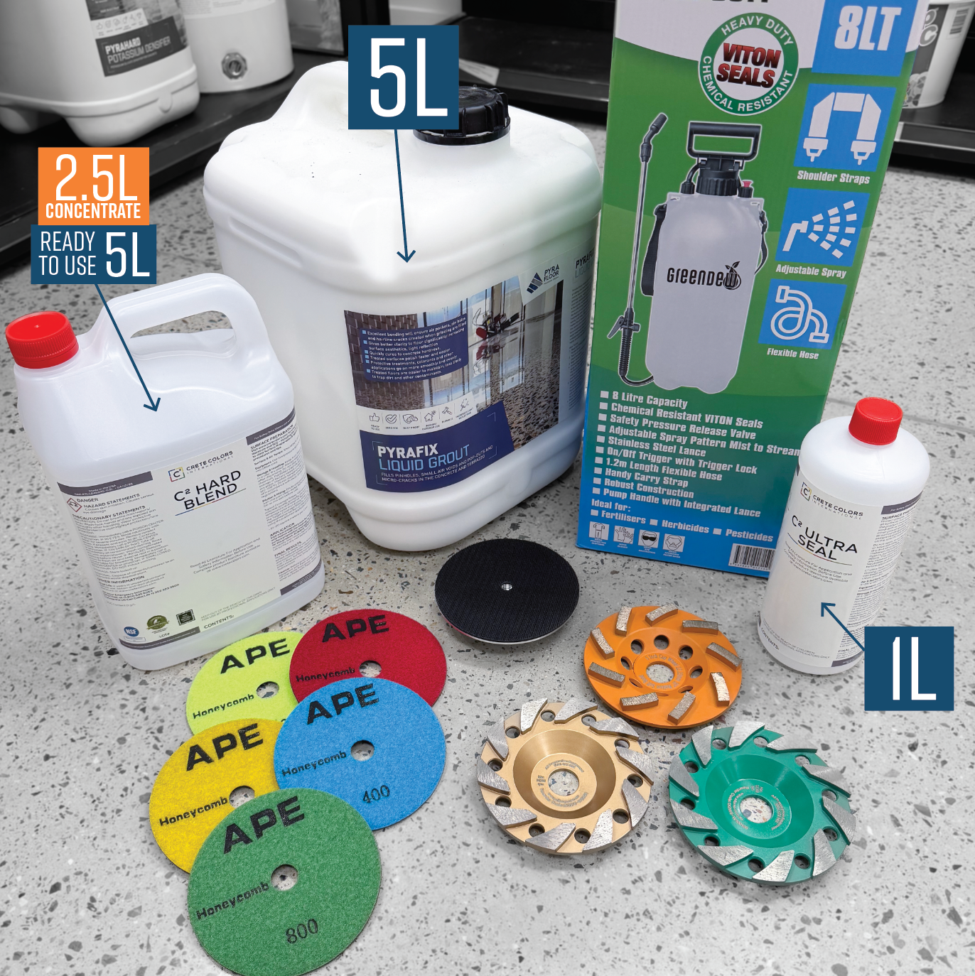 Polishing Starter Kit – All Preparation Equipment