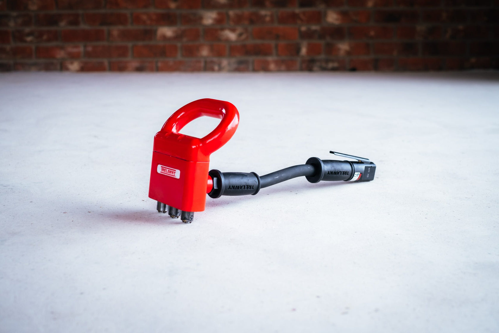 Air Tool Trelawny Pneumatic Triple Head Scabbler - 3 Point Head (With ...